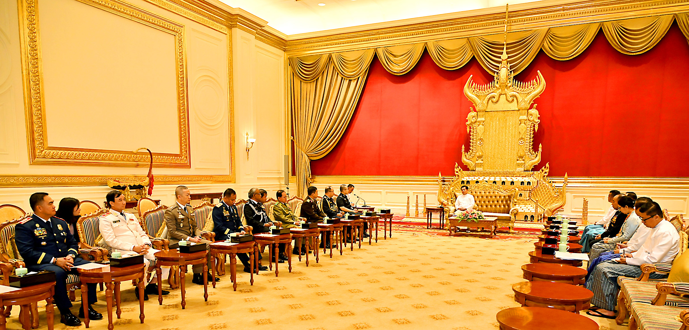 နိုင်ငံတော်စီမံအုပ်ချုပ်ရေးကောင်စီဥက္ကဋ္ဌ နိုင်ငံတော်ထံ (၄၂) ကြိမ်မြောက ...